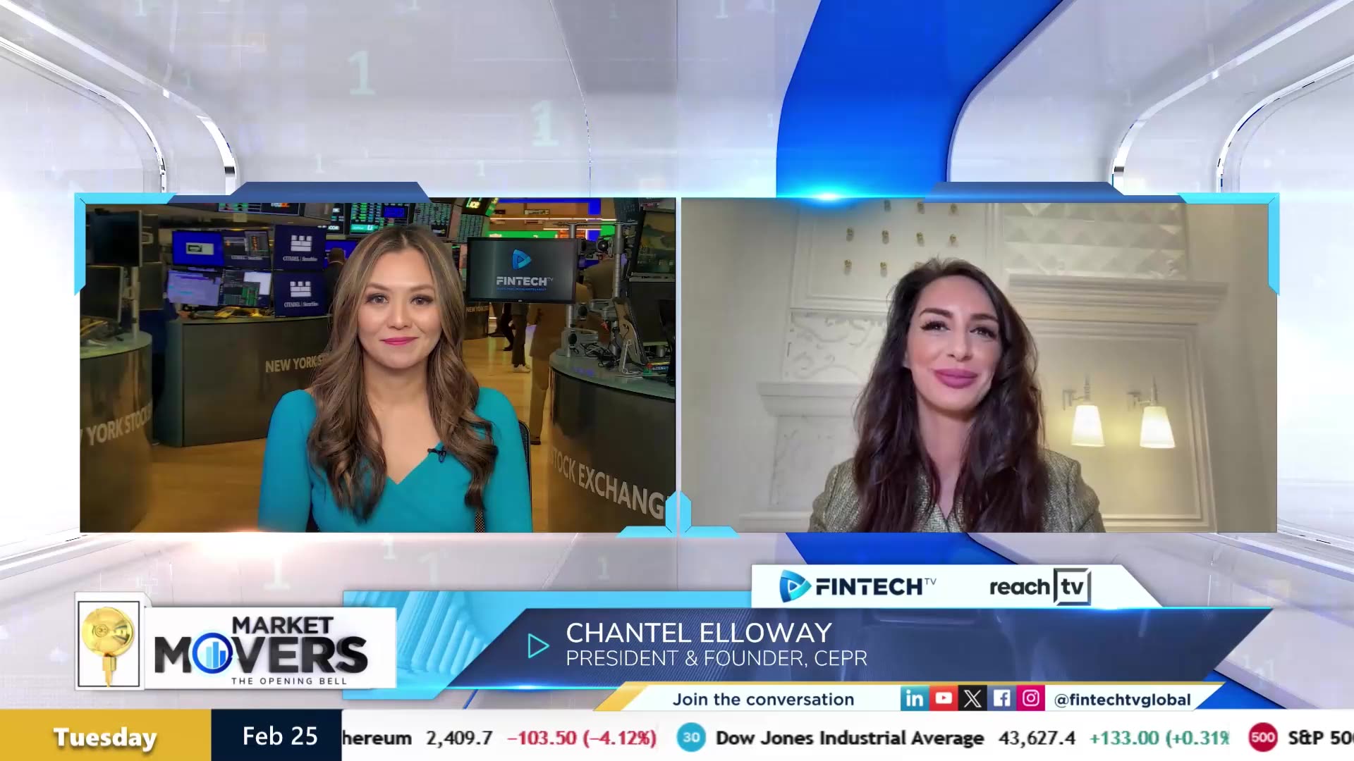 Chantel Elloway kicks off Web Summit '25 in Qatar - FINTECH.TV