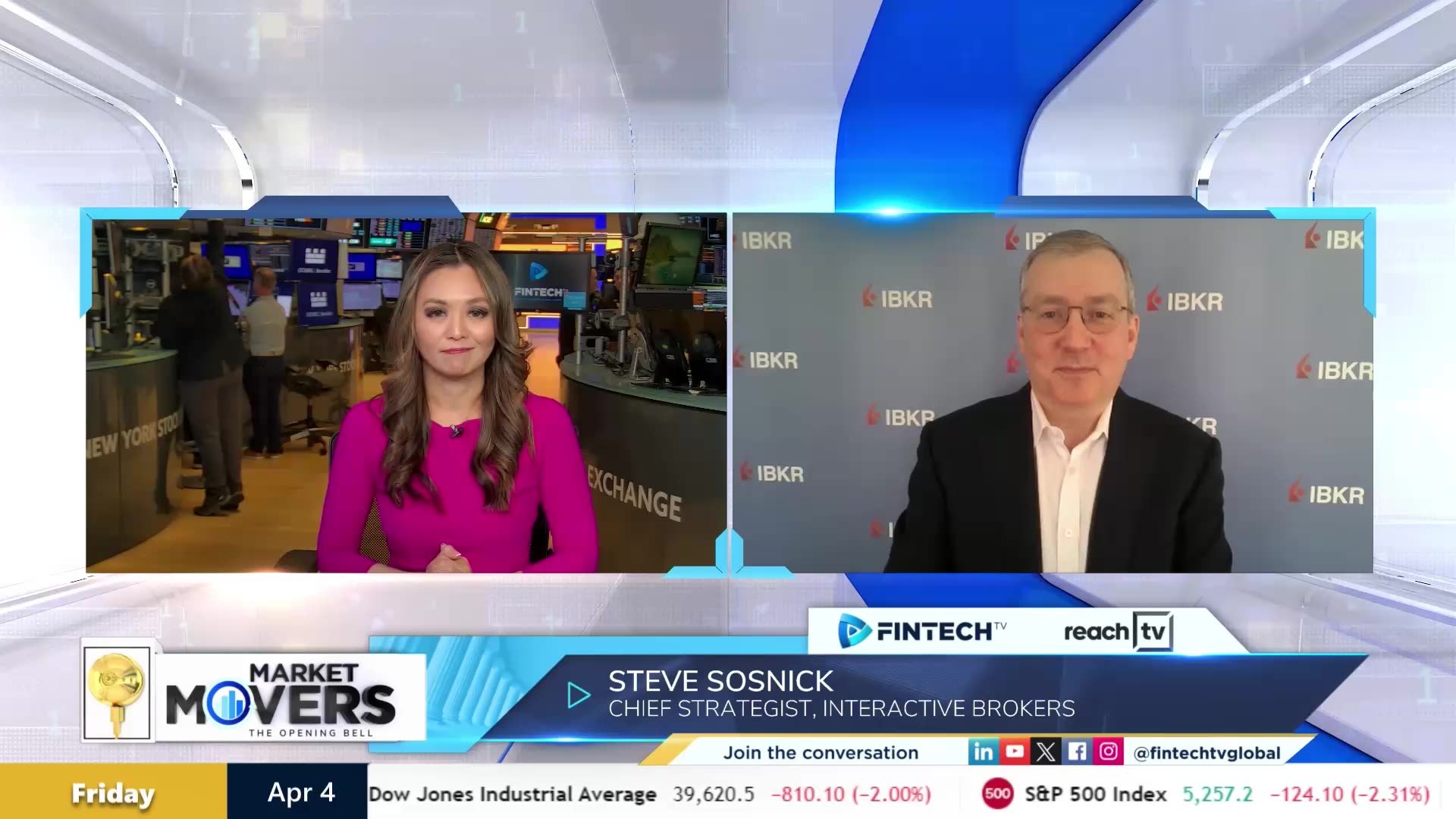 Market Selloff: Insights from Steve Sosnick on Tariff Impact