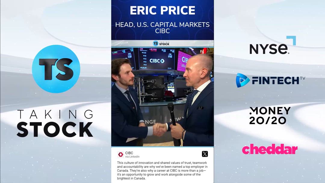 CIBC Miracle Day Eric Price Rings the Closing Bell